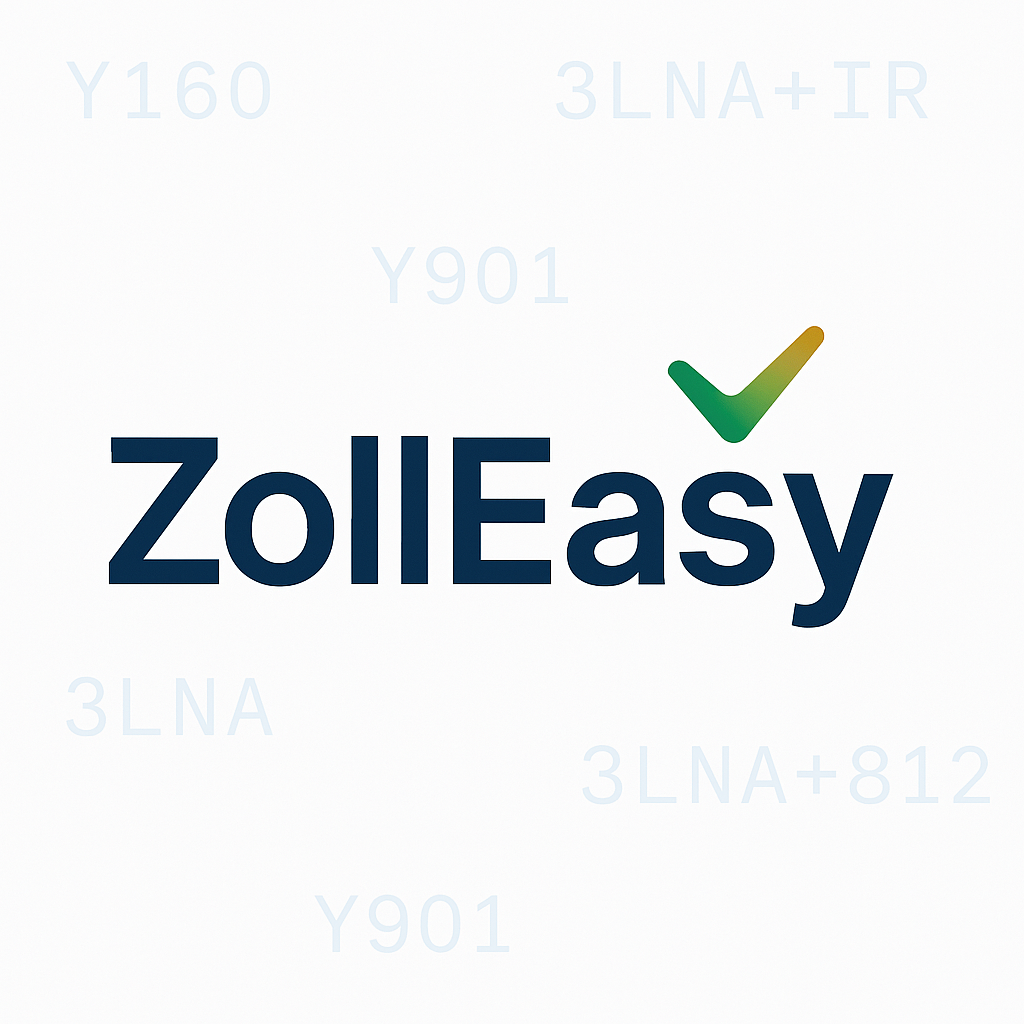 Warentarifnummer Codierung finden | ZollEasy